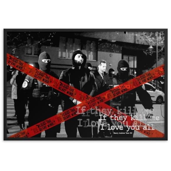 Art | Andrew Tate Free Topg Jail Premium Matte Unframed Posters 18x12 ...